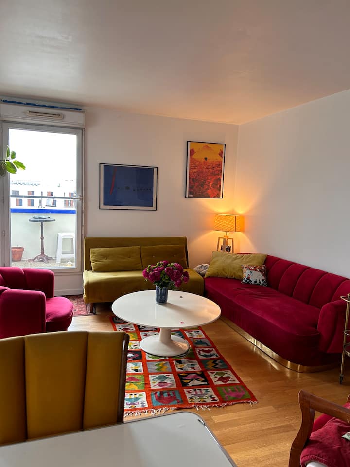 Bel Appartement Spacieux & Cosy - Pantin