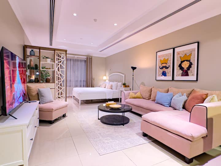 Gorgeous Studio At Prime Location W/sea View (1) - Qatar