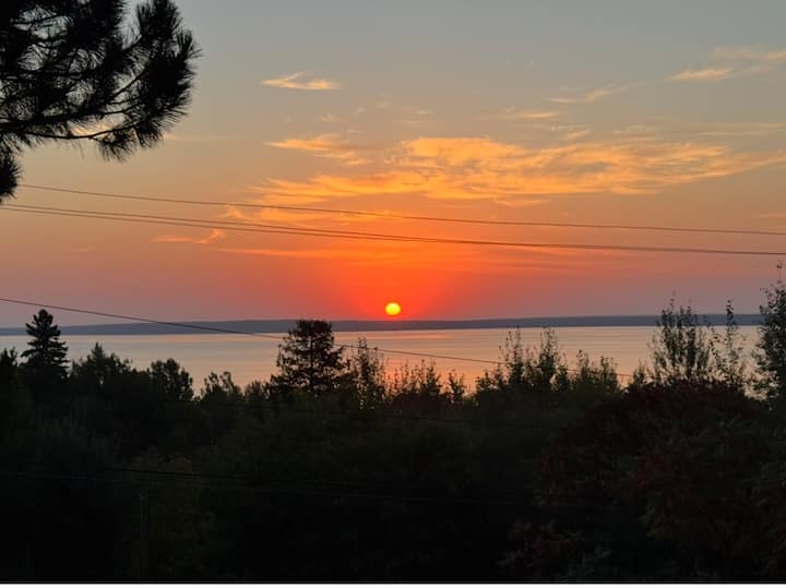 Lake Superior Hillside Suite 1 • Walk Downtown - Bayfield, WI