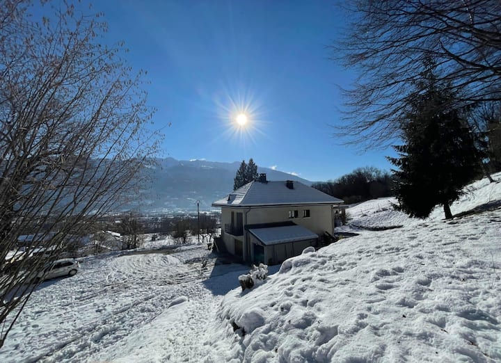 Cocon Privé Avec Vue Montagne Exceptionnelle - Albertville