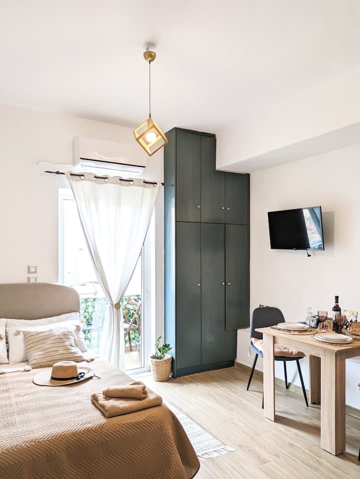 Blue Cozy Apartment - La Canée
