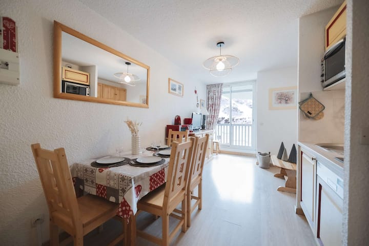 Ravissant Appartement 4 Pers. Rénové Style Montagn - Val Thorens