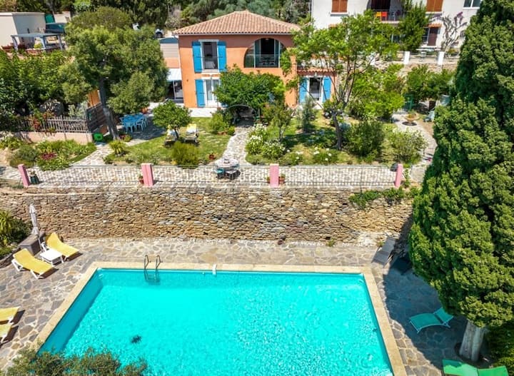 Maison De Charme 2*, Vue Mer, Jardin, Piscine, - Bormes-les-Mimosas