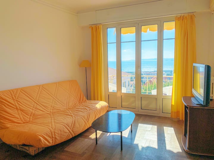 Vue Mer+parking+10 Minutes à Pied Du Port - Nice