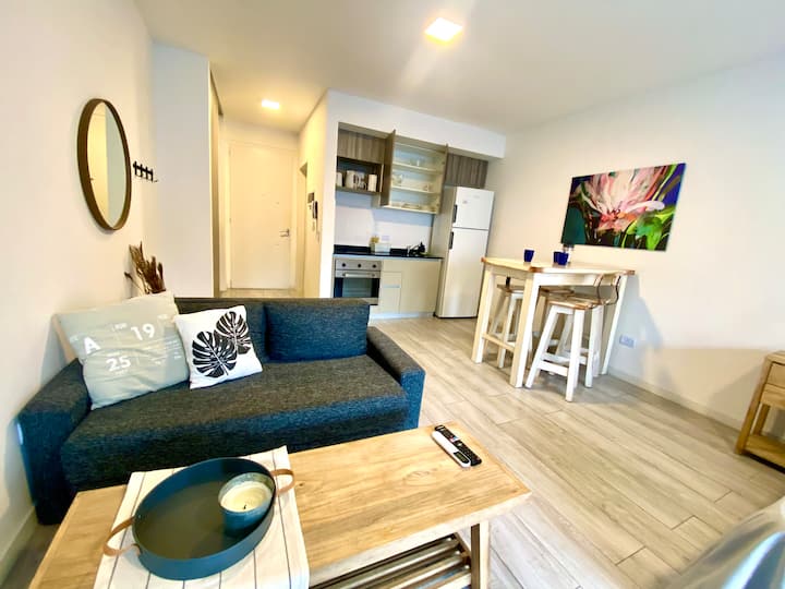 Recoleta! Big Studio! Fast Wifi/laundry/metro4a - Buenos Aires