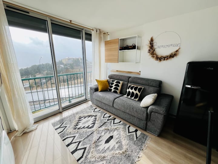 Appartement Chaleureux, Idéalement Situé, Vue Lac. - Les Angles