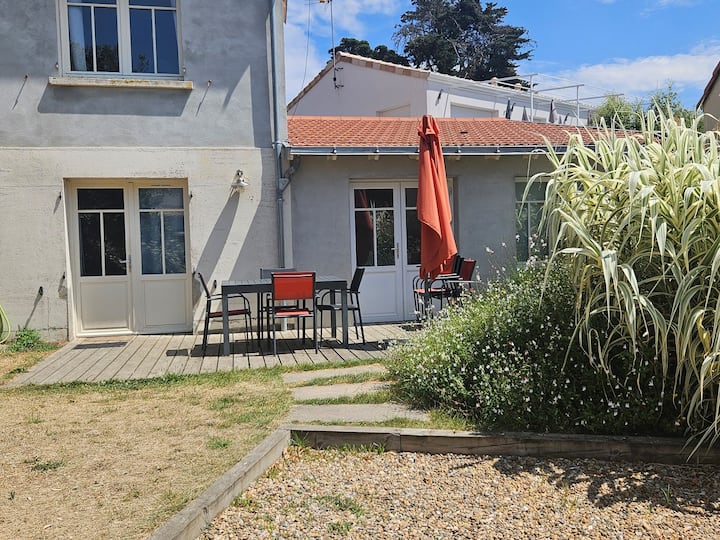 Marita Sud Maisonnette à 100m De La Plage - Pornic