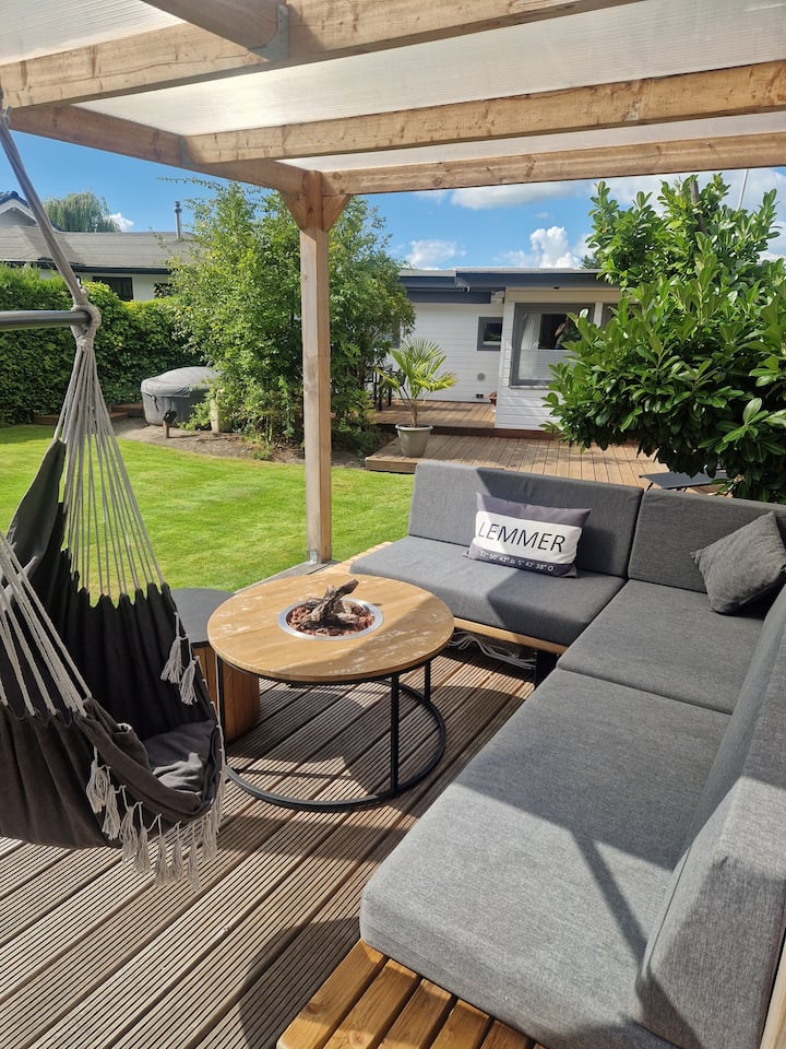 Ferienhaus Mit Eigenem Bootssteg Direkt Am Wasser - Lemmer