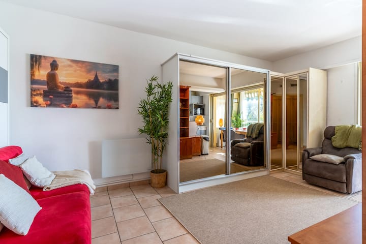 Le Zen Bambou - Parking Privé  Plage à 350 M - St-Laurent-du-Var