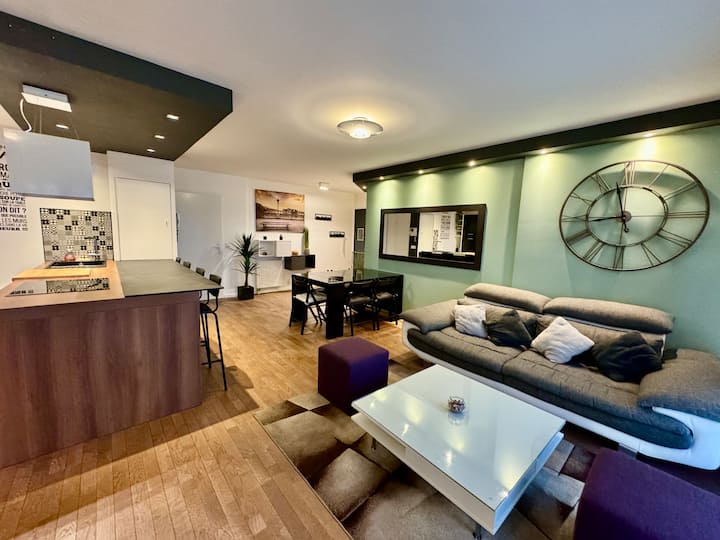 Spacieux, Cosy & Moderne. Appart à Paris En 5min - Saint-Ouen