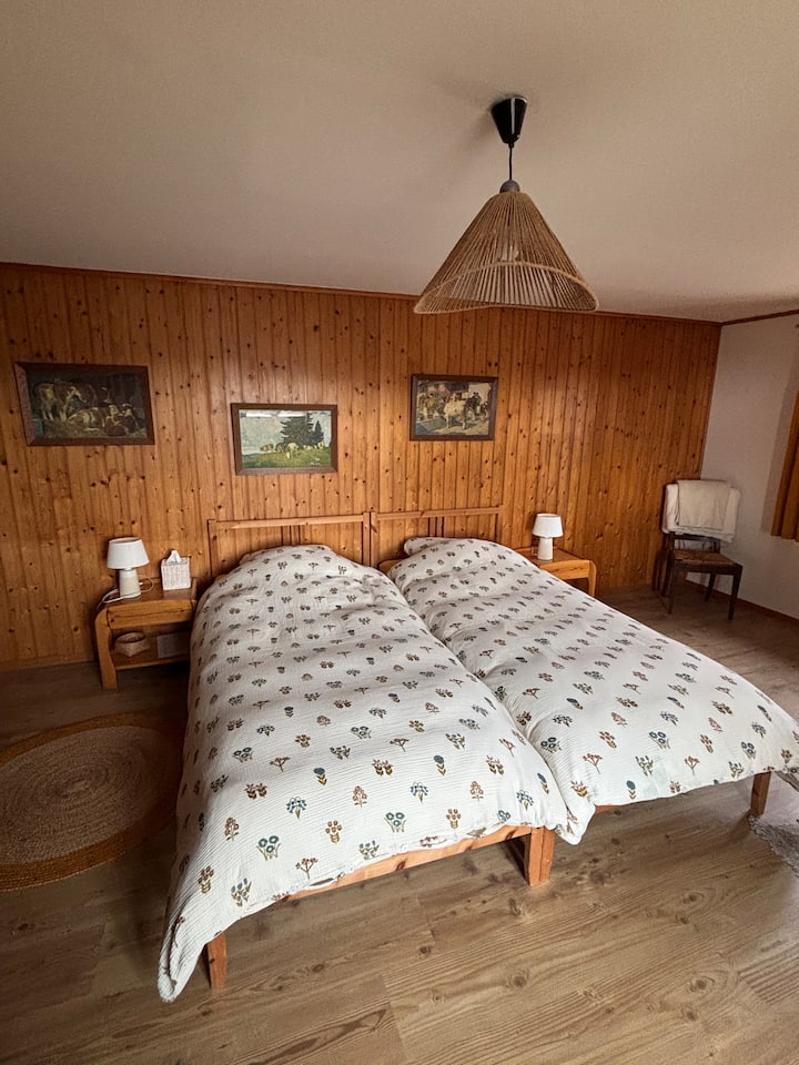 Chambres Bucoliques à La Ferme + Petit-déj' Maison - Yverdon-les-Bains