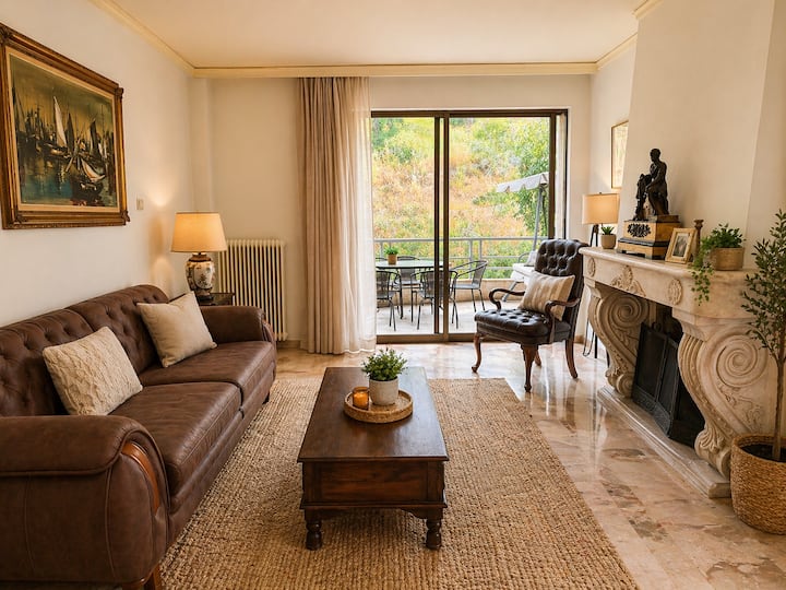 Unique 164sq Spacious 3bdr/2bath Mouson-filopappou - Atenas