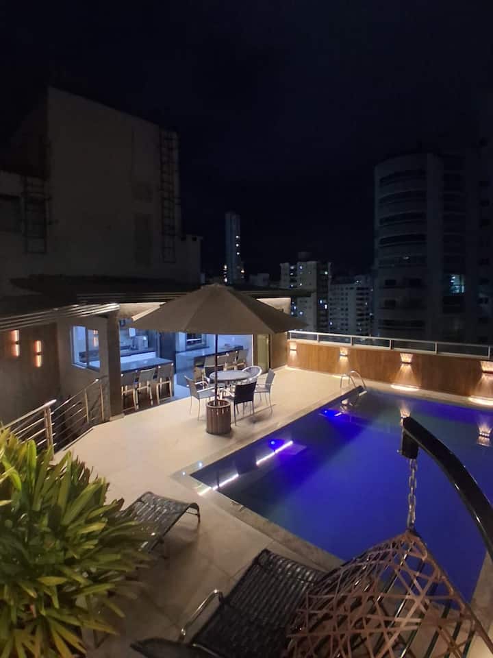 Cobertura Duplex Quadra Mar Com Lazer Privativo - Balneário Camboriú