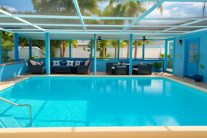 Belleair Manor By The Beach, Heated Pool + Theater - Clearwater Beach, FL