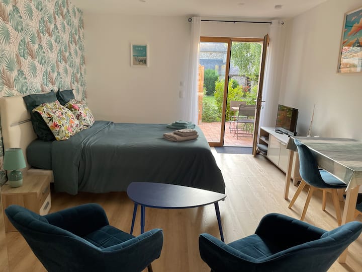Studio "L'émeraude" Tout Confort Avec Terrasse - Bretagne