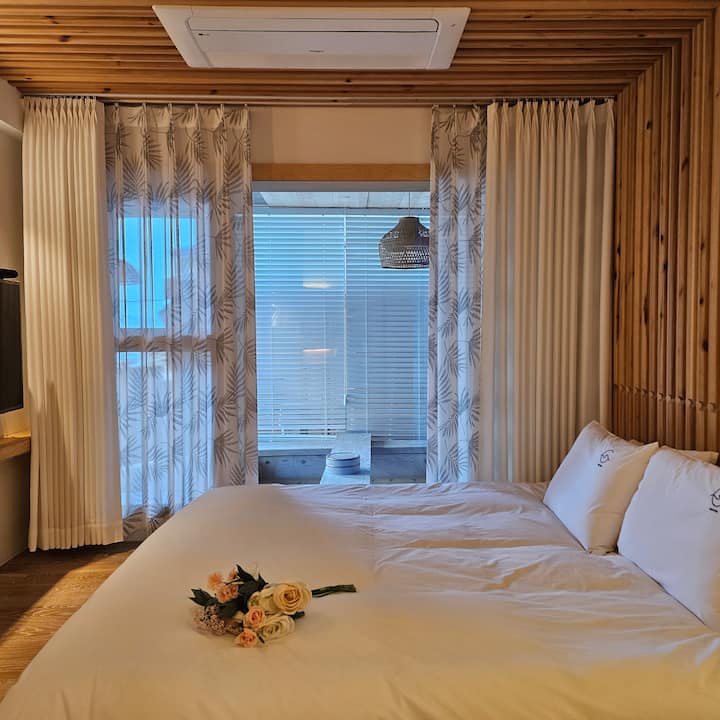 0 브런치맛집,조식제공ㆍ편백나무,자작나무가
쉼을주는힐링하우스 - Corea del Sur