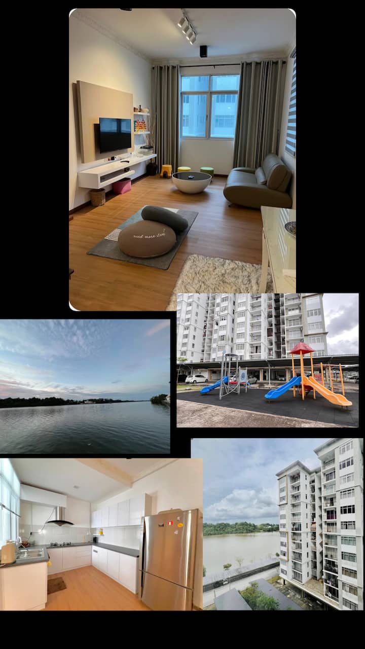 3-bedrooms Apartment With Free Parking - Kuching