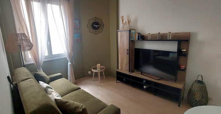 Cosy T2 – Clim – Hyper Centre, Proche Mer - ibis Nice Centre Gare