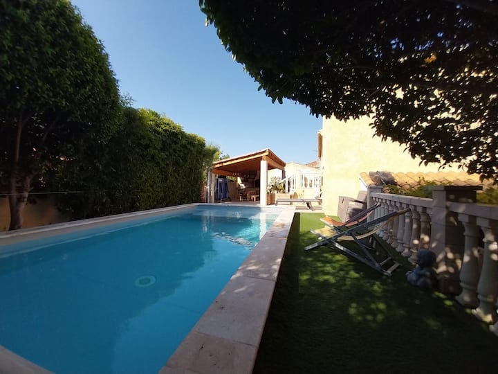 Grande Villa Avec Piscine Chauffée Toute éQuipée - Carry-le-Rouet