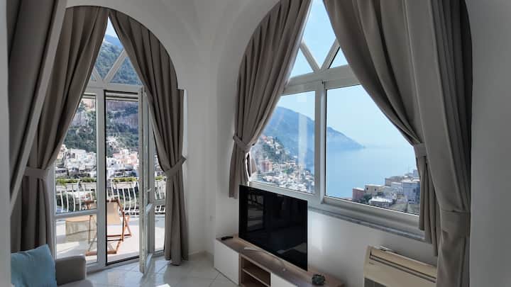Positano Bright Apartment With Terrace Great View - Positano