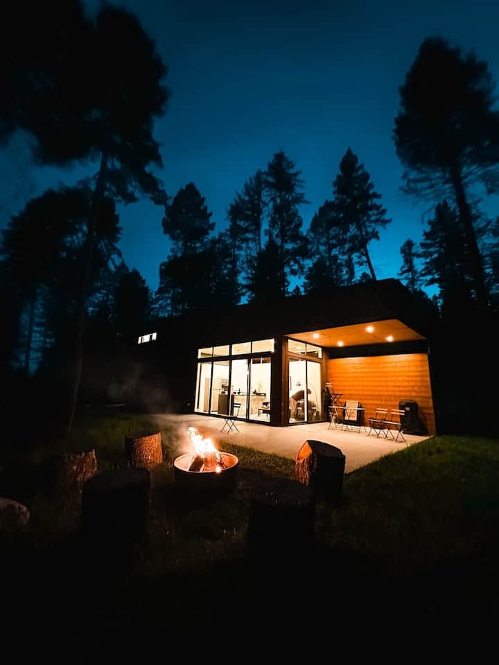The Clark Fork At Stoner Creek Cabins - Flat Lake, MT