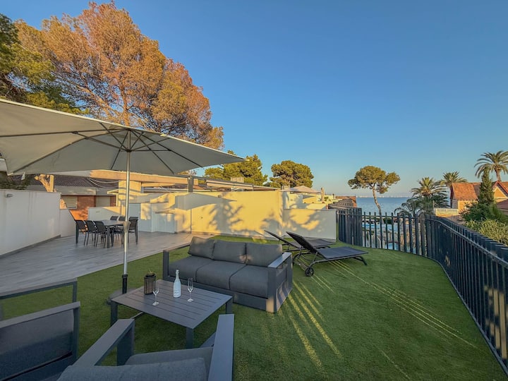 Attique Avec Vue Mer Dans Un Complexe Résidentiel - San Javier