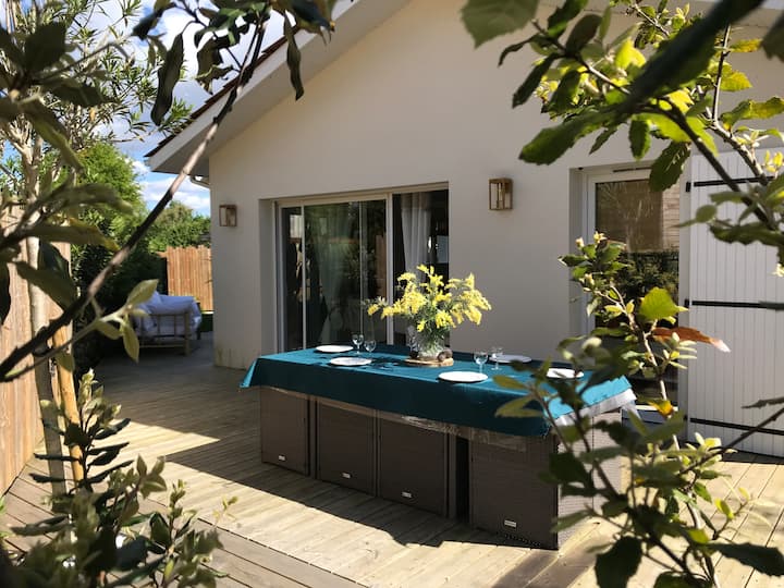Belle Villa 4* à 2 Pas Du Lac, Proche Océan - Biscarrosse