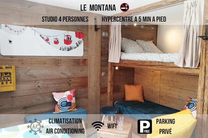 Studio à 2 Min De L'hyper Centre - Navette En Face - Les Gets