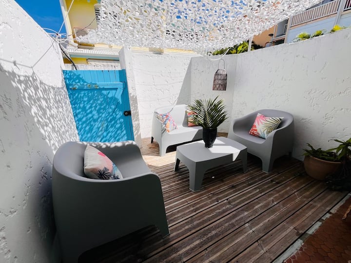 Ti Sucrier T2 En Rez-de-jardin + Piscines (Marina) - Saint-François