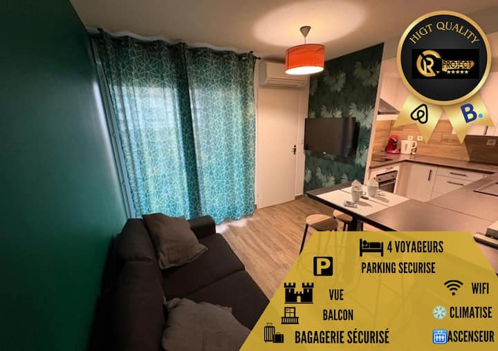 Appartement Très Calme Au Pied Des Pyrénées - Lourdes