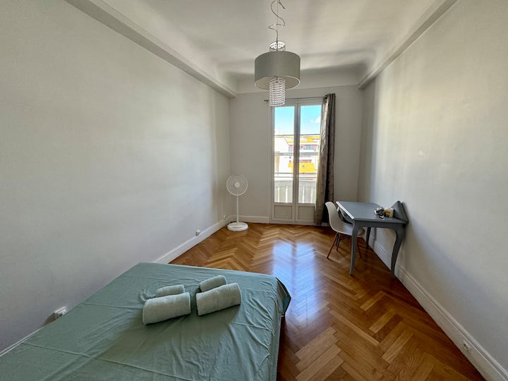 Chambre Cocon, Bel Appartement Liberation Gare - Nice