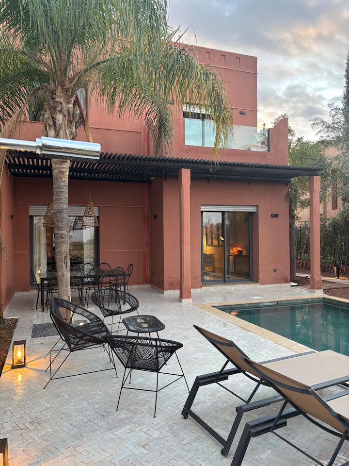 Superbe Villa Avec Piscine Sur Le Golf De L’ourika - Marruecos