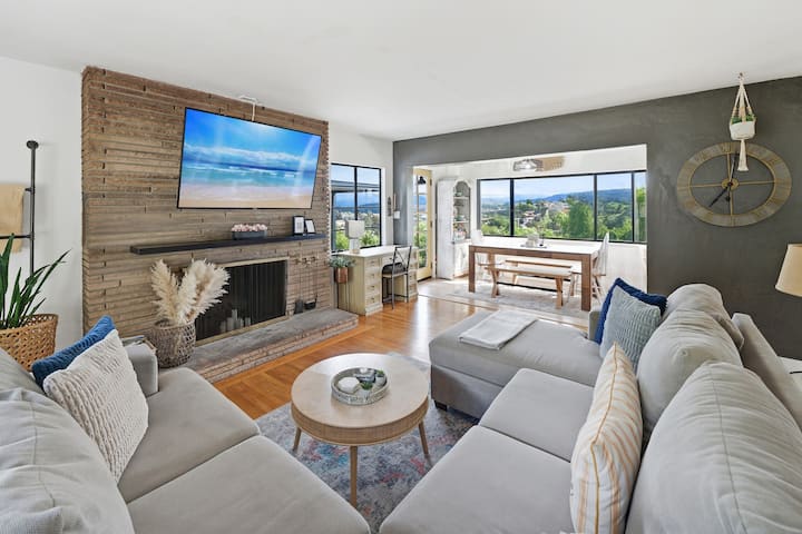 Family Coastal Farmhouse W/ Views - La Mesa, CA