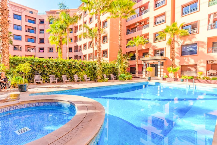 03 - Top Location, Refurbished With Pool - Marakeš