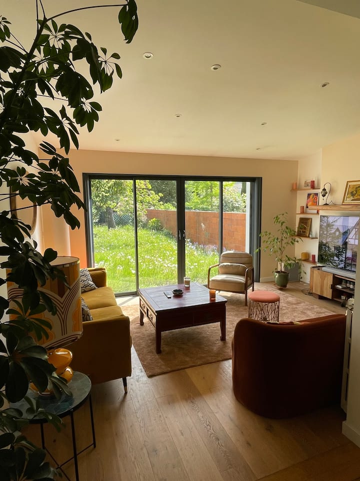 Maison Lumineuse Avec Jardin – Idéal 24h Du Mans - Le Mans