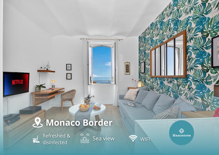 Monaco Border - Cozy - Balcony With Sea View - Gz - Mônaco