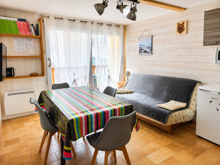 T2 Bis Centre, Balcon, Parking & Wi-fi - Saint-Lary-Soulan