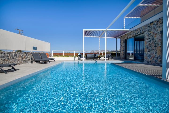 Mon Amour Luxury Villa Sea View Private Pool - La Canée