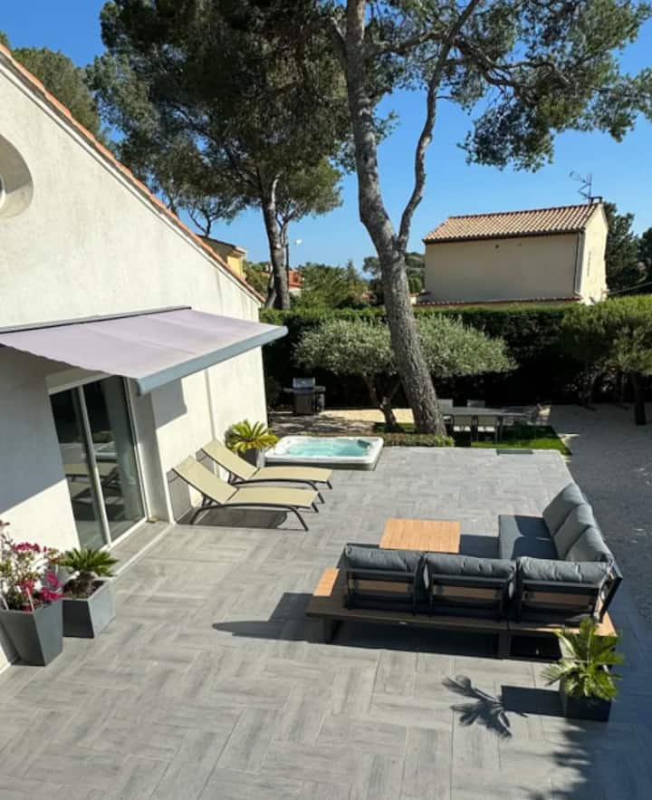 Villa Spa Jardin Bbq  Boulouris Saint-raphaël Var - Fréjus