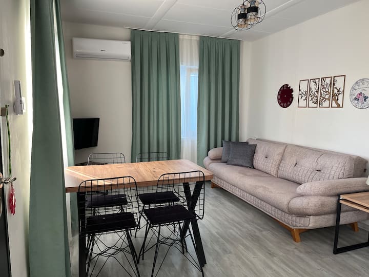 Kaş Mavi Evler
2 Oda Açık Mutfak Salon - Kaş