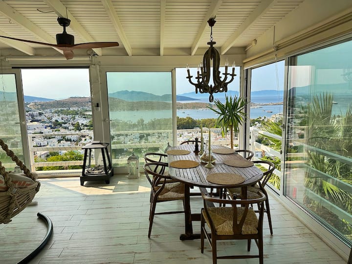 Luxury Bodrum Villa With Panoramic Sea View - Bodrum