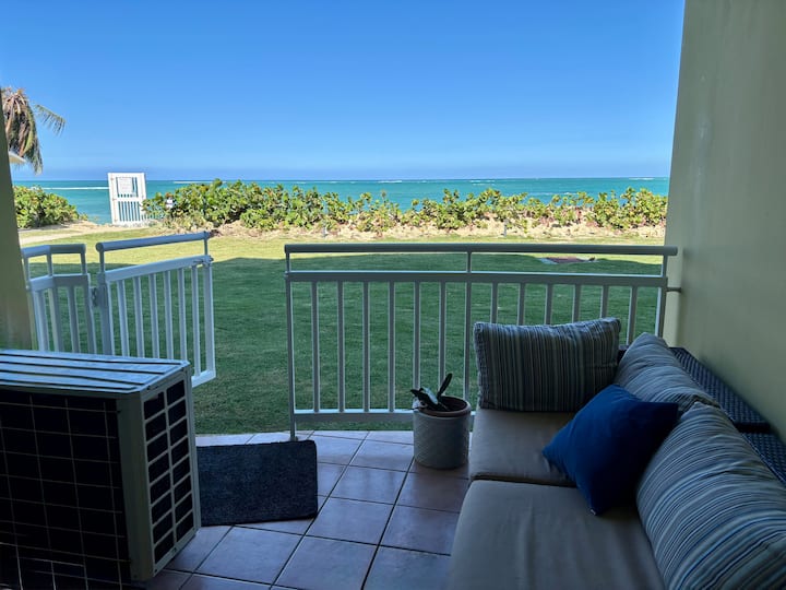 J100 Beach Front Ocean View Garden Villa - Puerto Rico