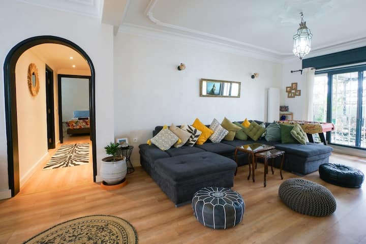 Centre Ville Terrasse&jacuzzi 1min Corniche - Tangier