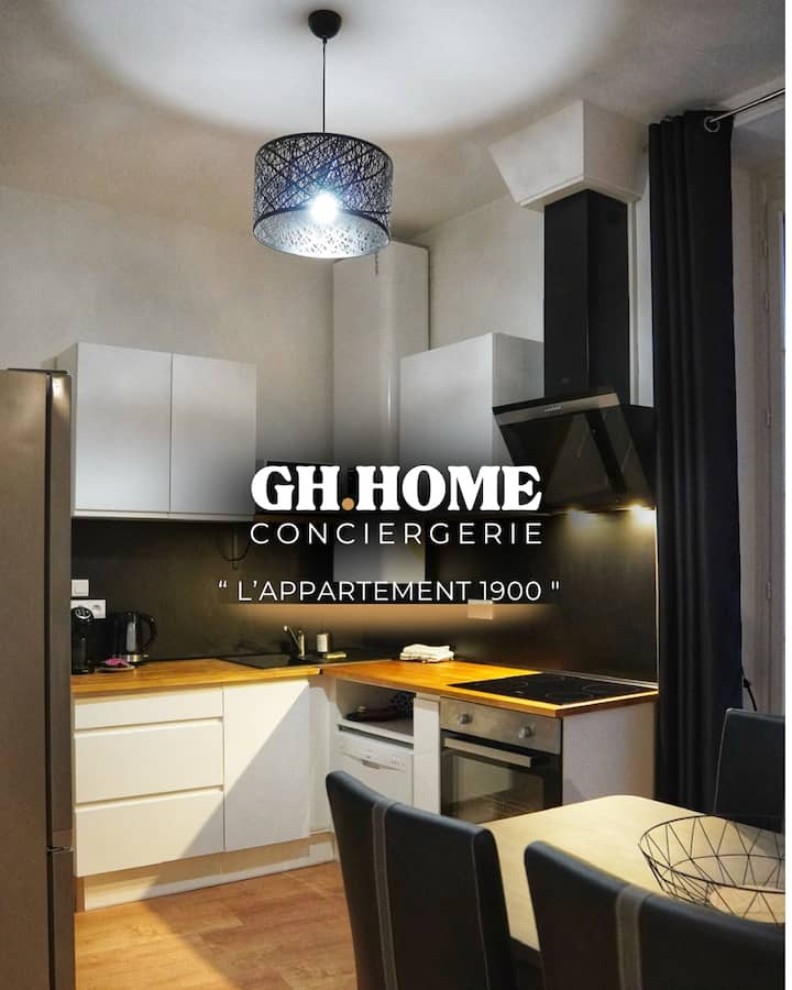 L’appartement 1900, Hyper Centre, Wi-fi - Pau