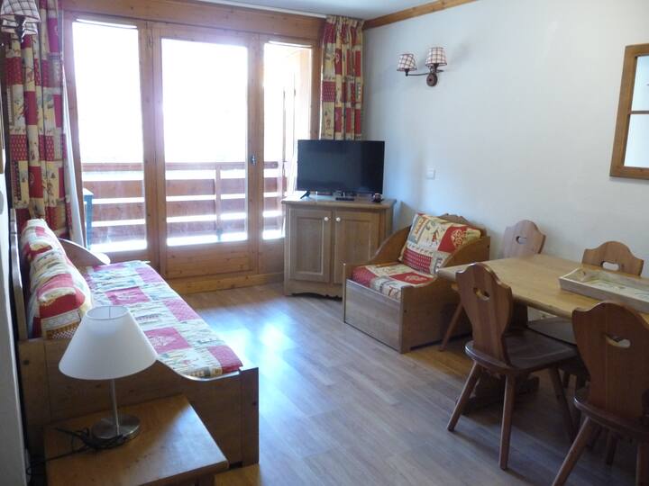 3 Pièces 6 Personnes Exposé Ouest - Valloire