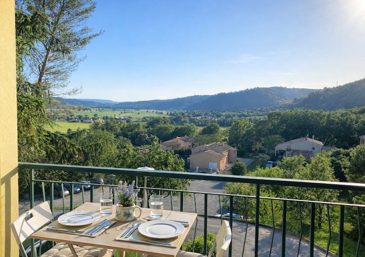 Magnifique Vue Sur Collines Provence / Proche Iter - Gréoux-les-Bains