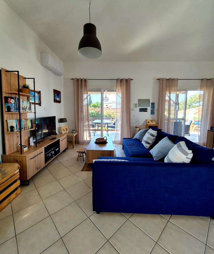 Villa Blue Haven - Piscine Privée Et Barbecue - Cyprus