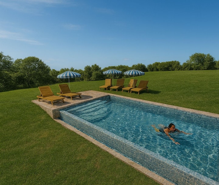 Infinity Pool Nel Verde Agriturismo Vista Bosco - Italy