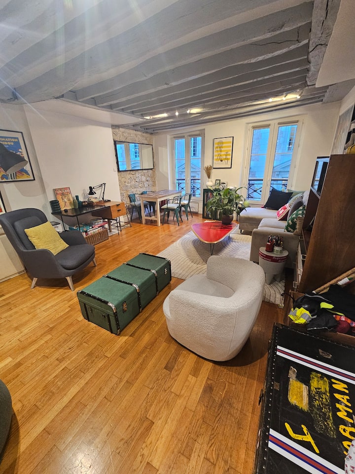 Duplex Familial Dans Le Marais - Paris