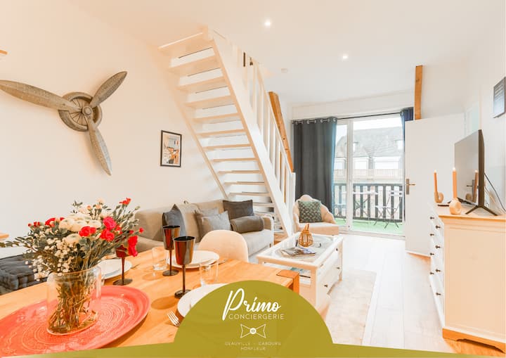 Air Pure - Parking Privé - Balcon - - Deauville